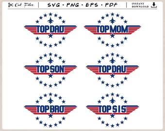 Topgun Svg Cricut - Etsy