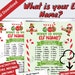 What's Your Elf Name Game, Christmas Party Game, Holiday Activity ...