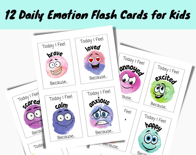 Emotions Brochures and Bulletin Board Kit for School Counselors - Etsy ...
