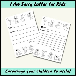Letter Writing Set for Kids Printable Stationary for - Etsy