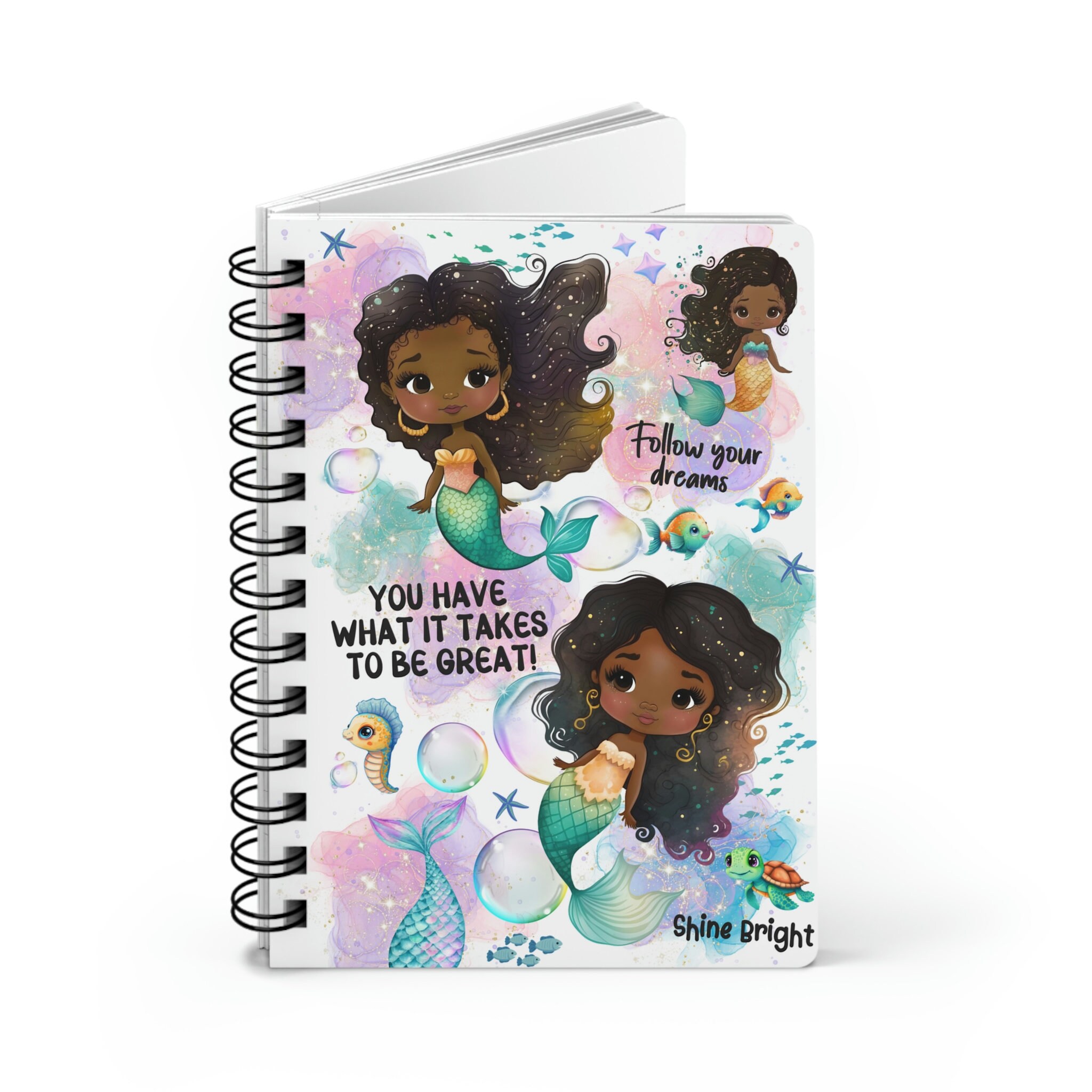 Black Mermaid Black Girl Gifts Black Girl Princess Black Girl Magic ...