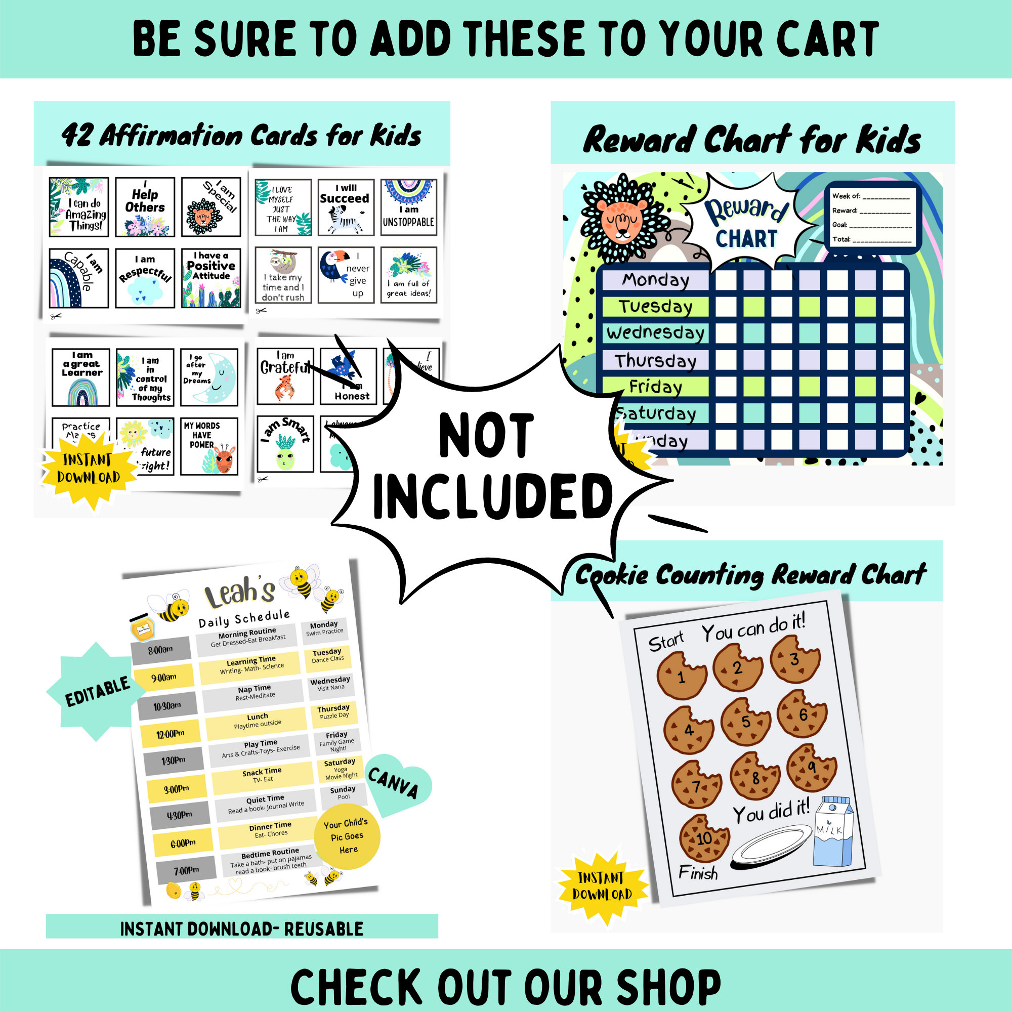 Potty Training Chart for Toddlers Home and Daycare Positive Behavior ...
