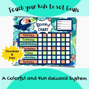 Reward Chart for Kids, Toddlers, Daycare, and Classrooms, Positive ...
