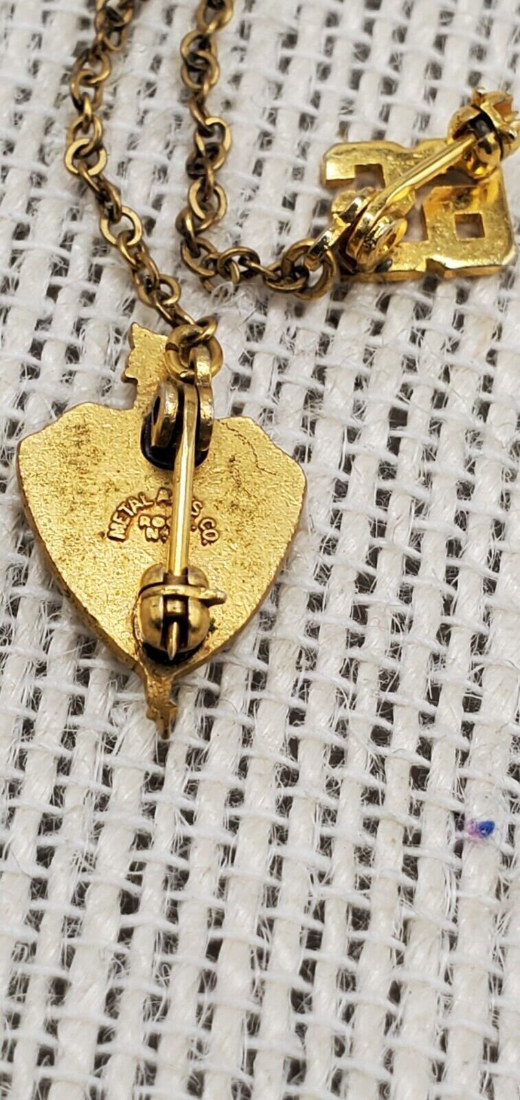 1959 Hart Junior High School Vintage Lapel Pin ~ Metal Arts Co. - Etsy