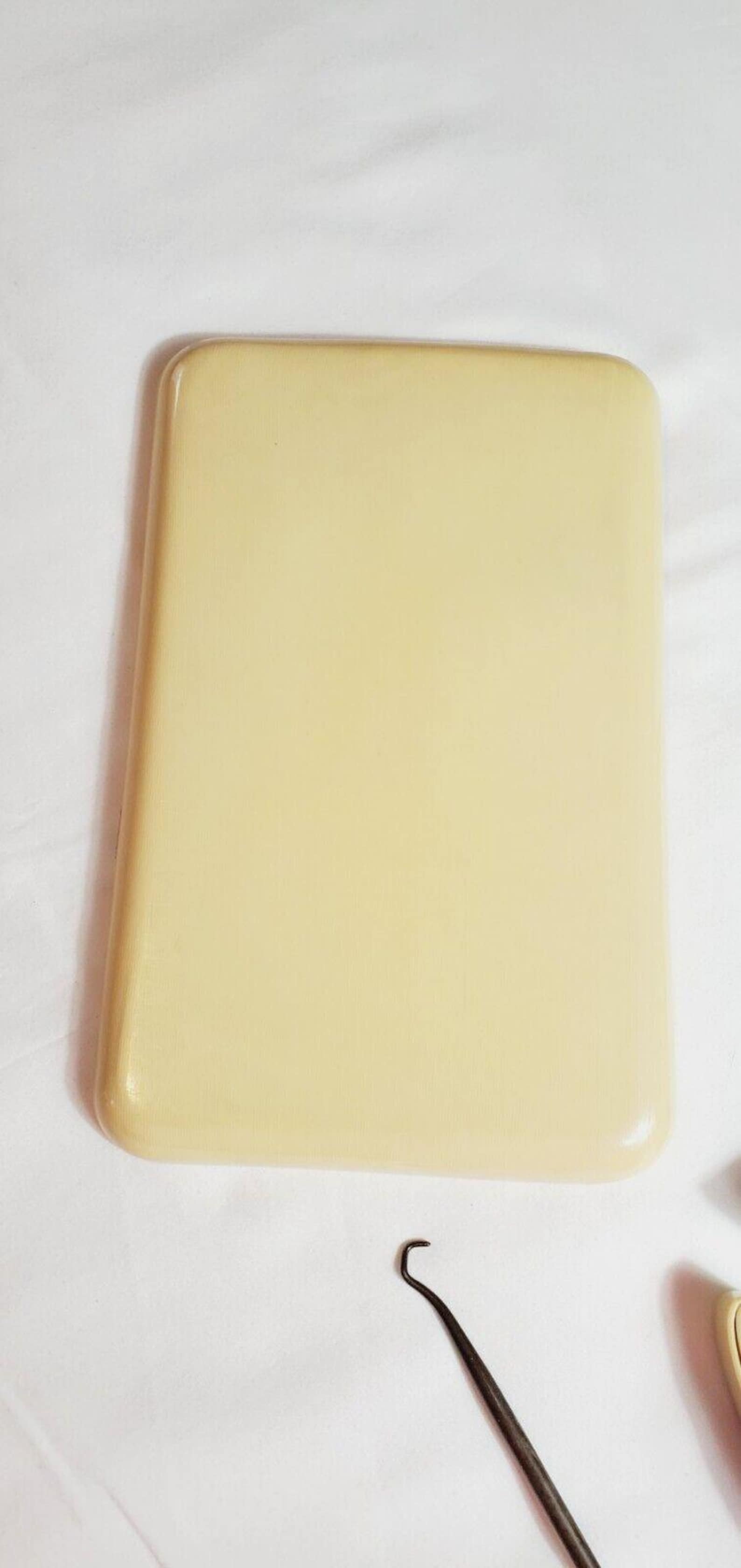 7 Antique 1920s Parisian Loonen Ivory Celluloid France Brush Mirror ...