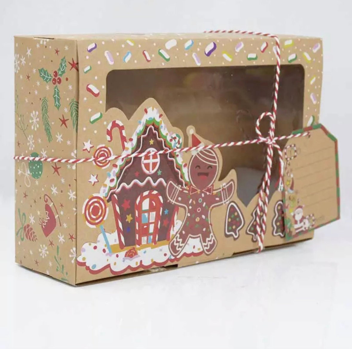 Christmas Cookie or Candy Boxes Set of Three - Etsy