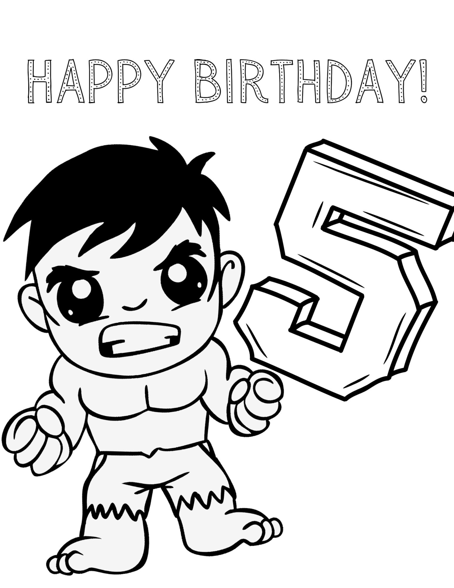 Instant Download Avengers Hulk Superhero Color Activity - Etsy