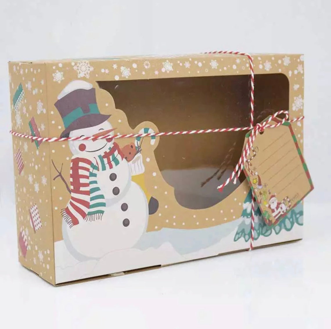 Christmas Cookie or Candy Boxes - Set of Three - Etsy