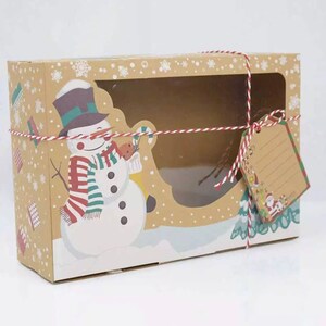 Christmas Cookie or Candy Boxes - Set of Three - Etsy