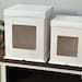 Tall Cake Boxes - White/pink - 8x8x10 and 10x10x12 - Etsy