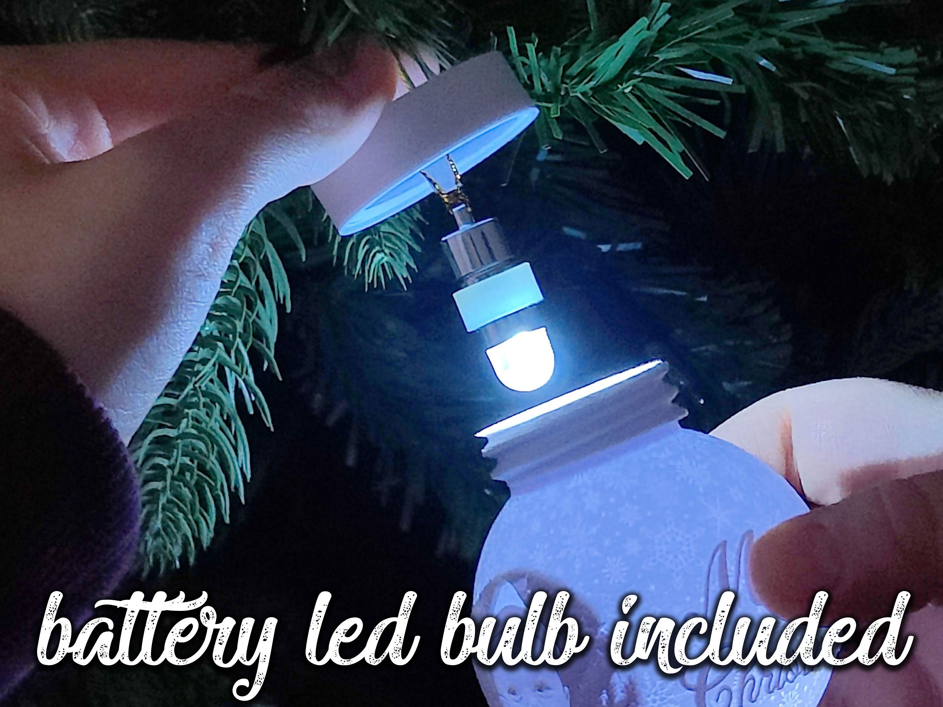 Customisable Christmas Tree Photo Bauble/ornament [clunky Shell] - Etsy UK