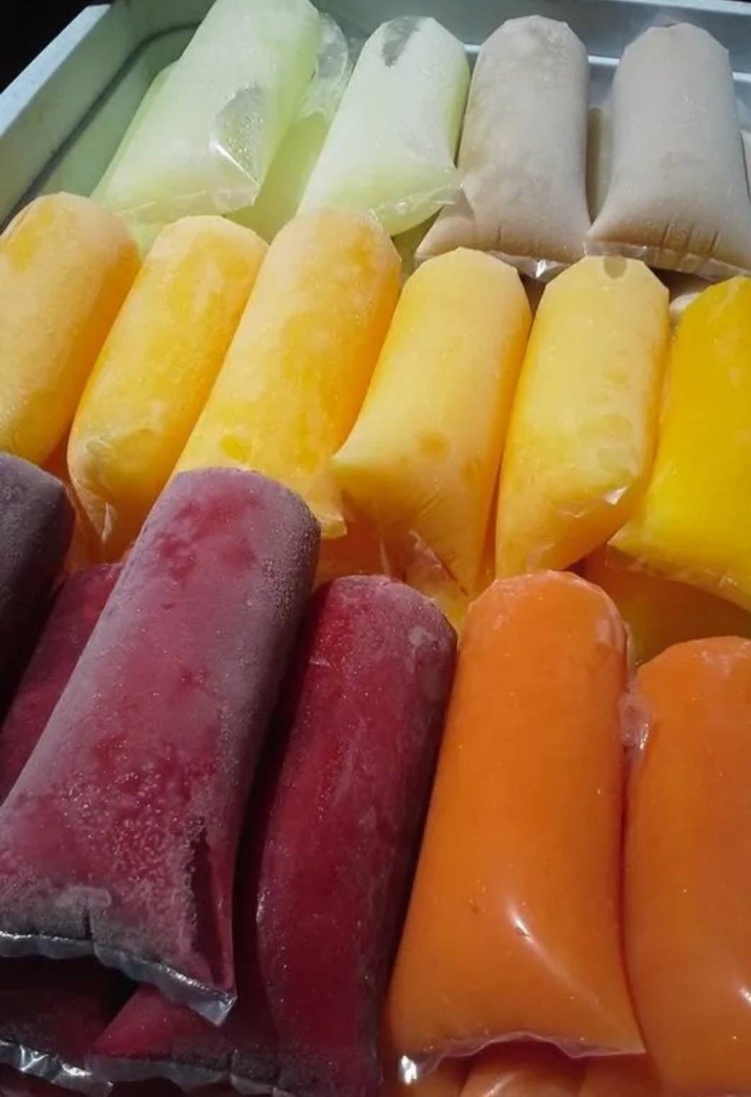 100 BOLSAS Para Bolis Helados,marcianos Flash Saborines Chupis Durofrio ...