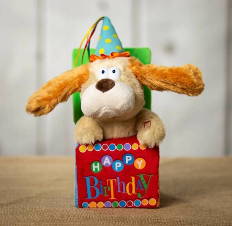 12 Singing Birthday Dog Perro Cantando Happy Birthday - Etsy