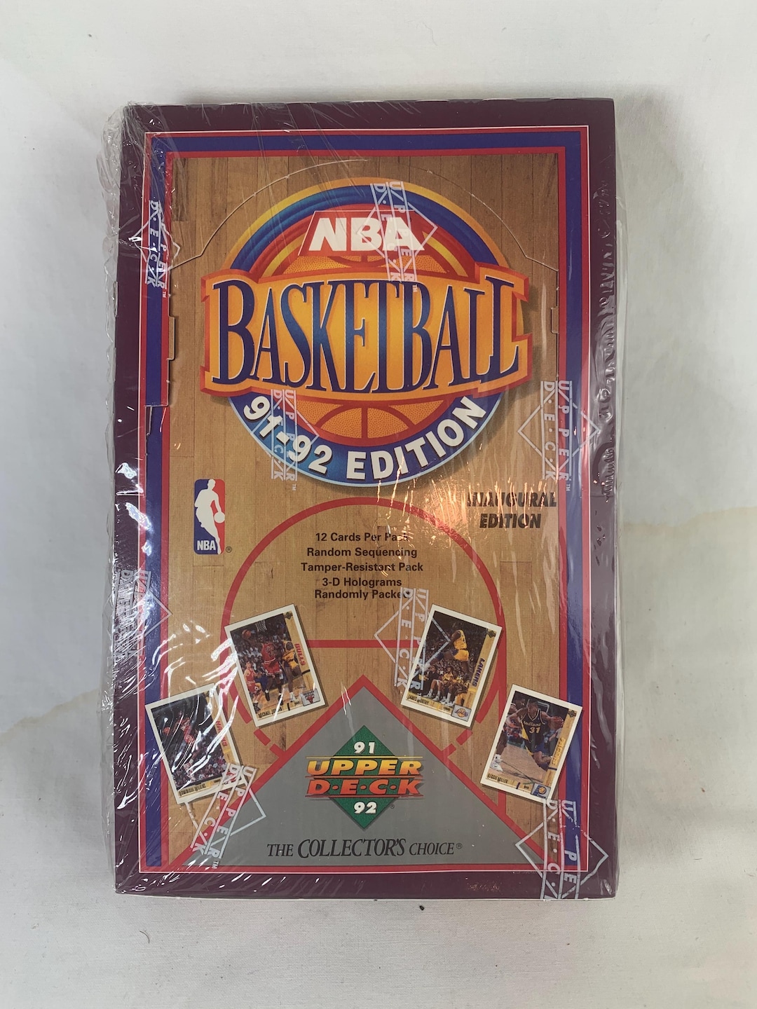 1991-1992 Upper Deck NBA Basketball Cards Unopened Box, 36 Packs - Etsy
