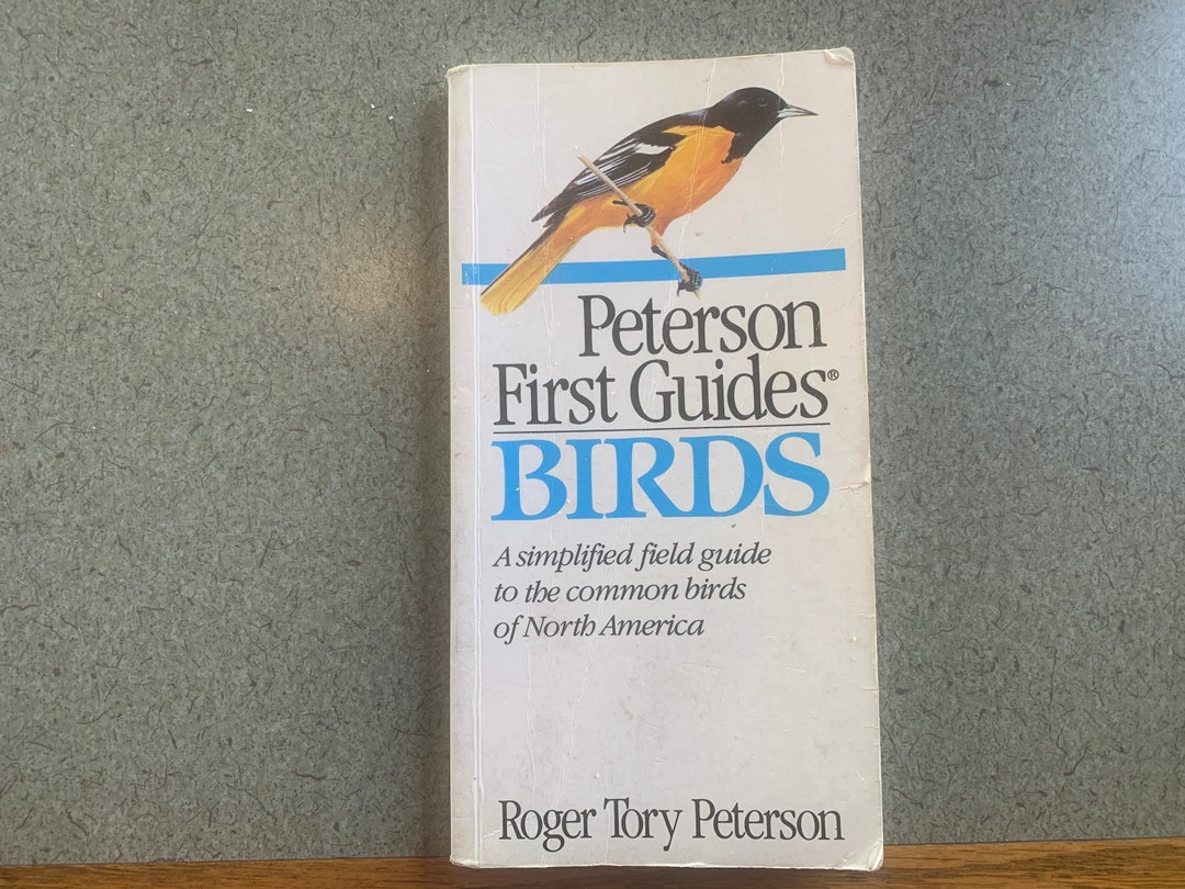 Vintage Book, Birds, Peterson First Guides, 1986 - Etsy