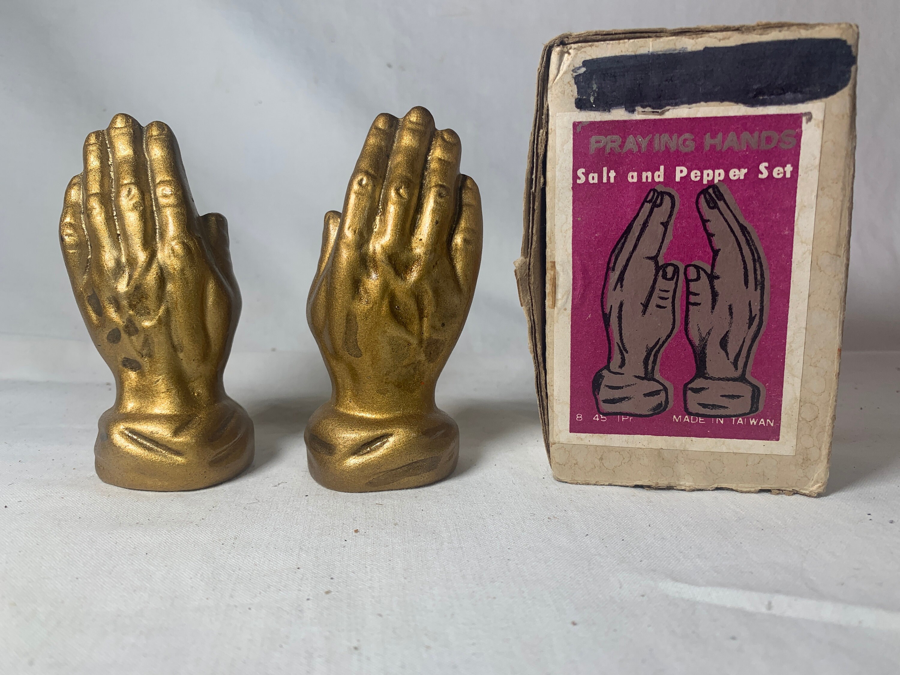Praying Hands Salt and Pepper Shakers - Etsy