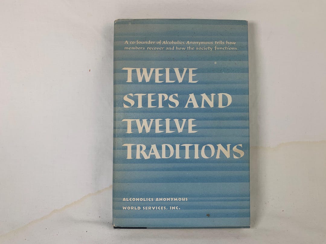 Twelve Steps and Twelve Traditions, Alcoholics Anonymous - Etsy