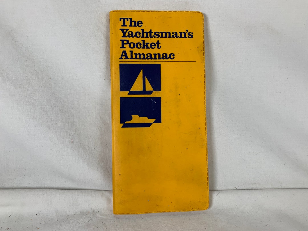 Vintage Book, the Yachtsmans Pocket Almanac, 1981, Nicholas Dent - Etsy
