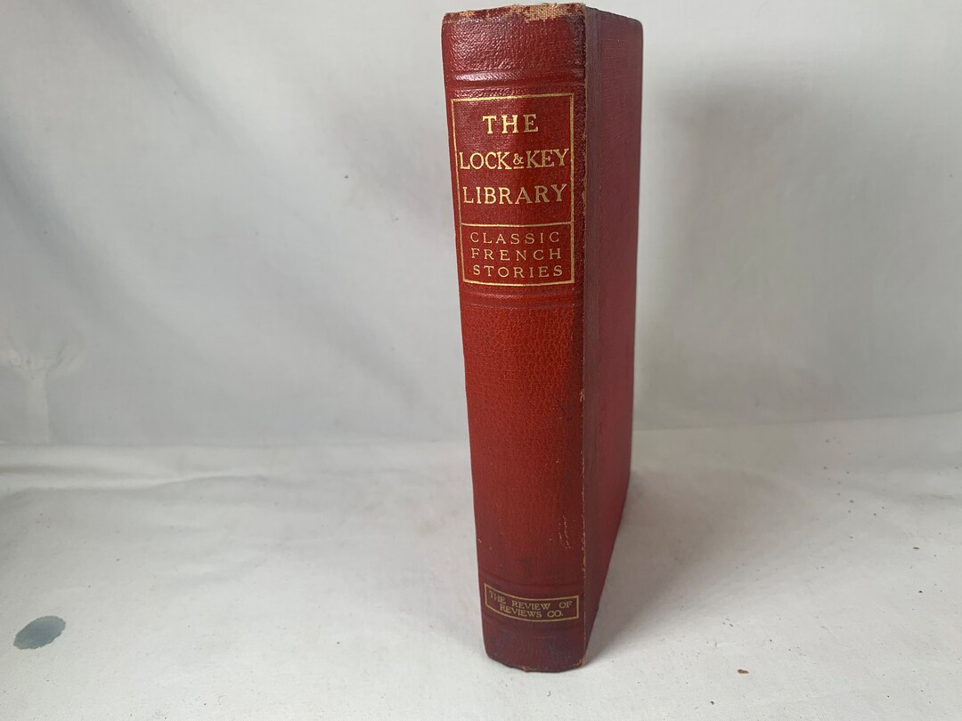 The Lock and Key Library Classic French Stories, 1909 - Etsy