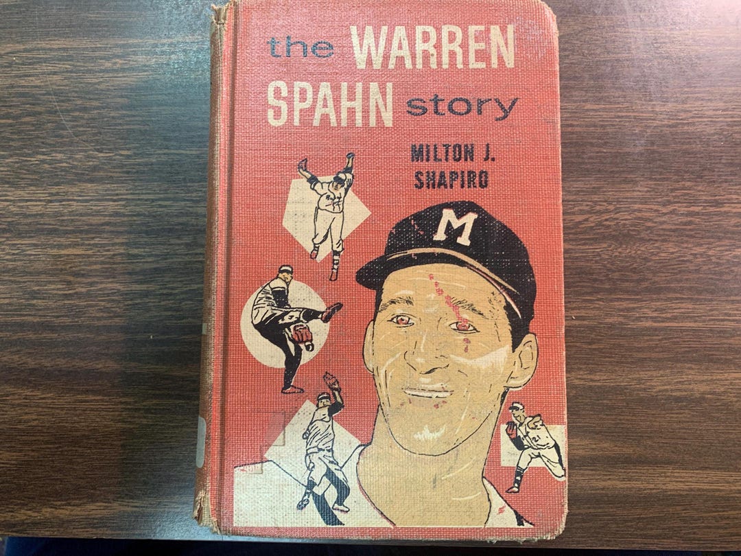 The Warren Spahn Story by Milton J. Shapiro, 1959, Baseball - Etsy
