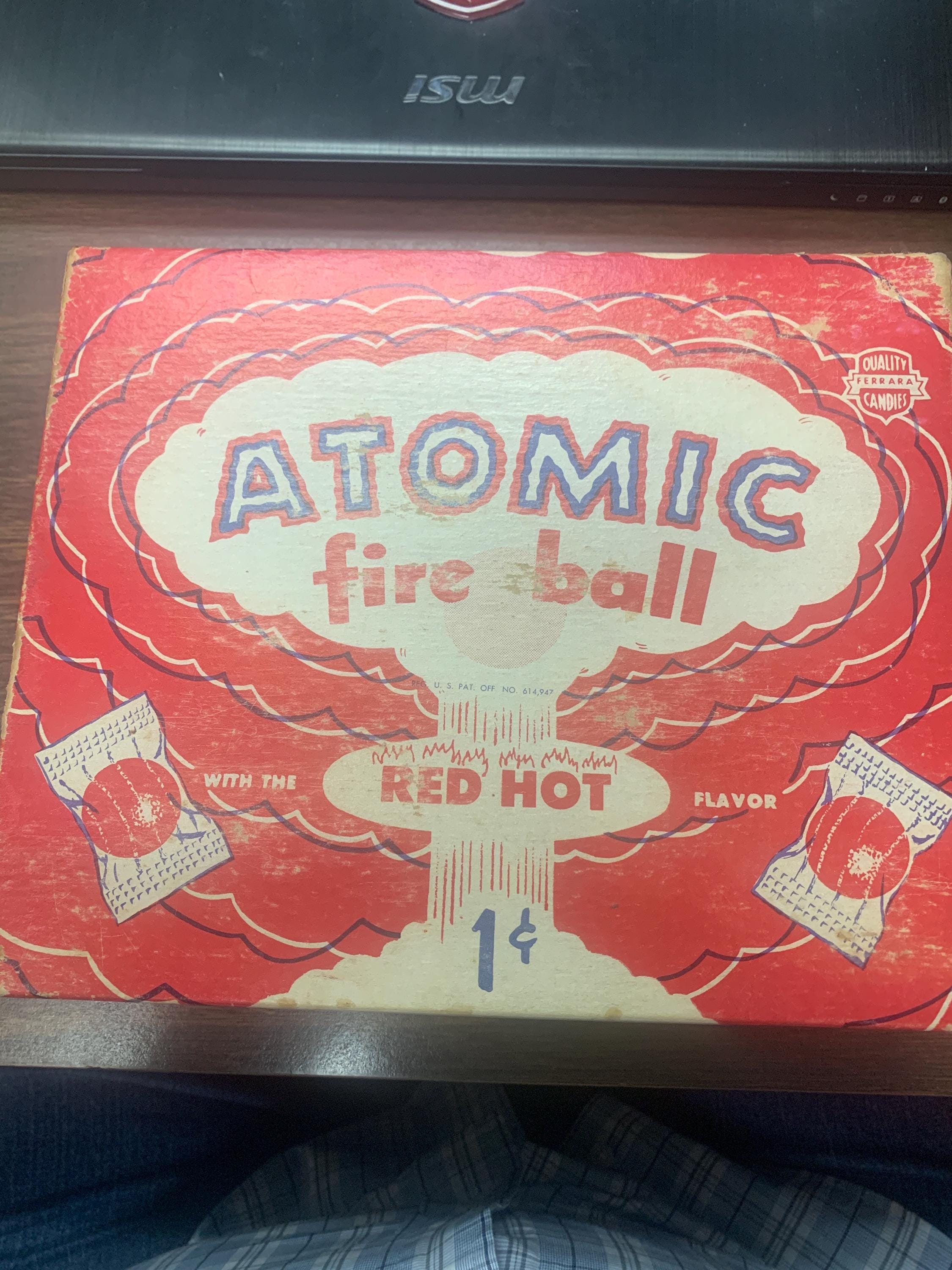Atomic Fire Ball Box, Vintage Box, Circa 1960’s - Etsy