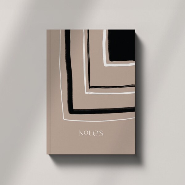 Minimal Notebook - Etsy
