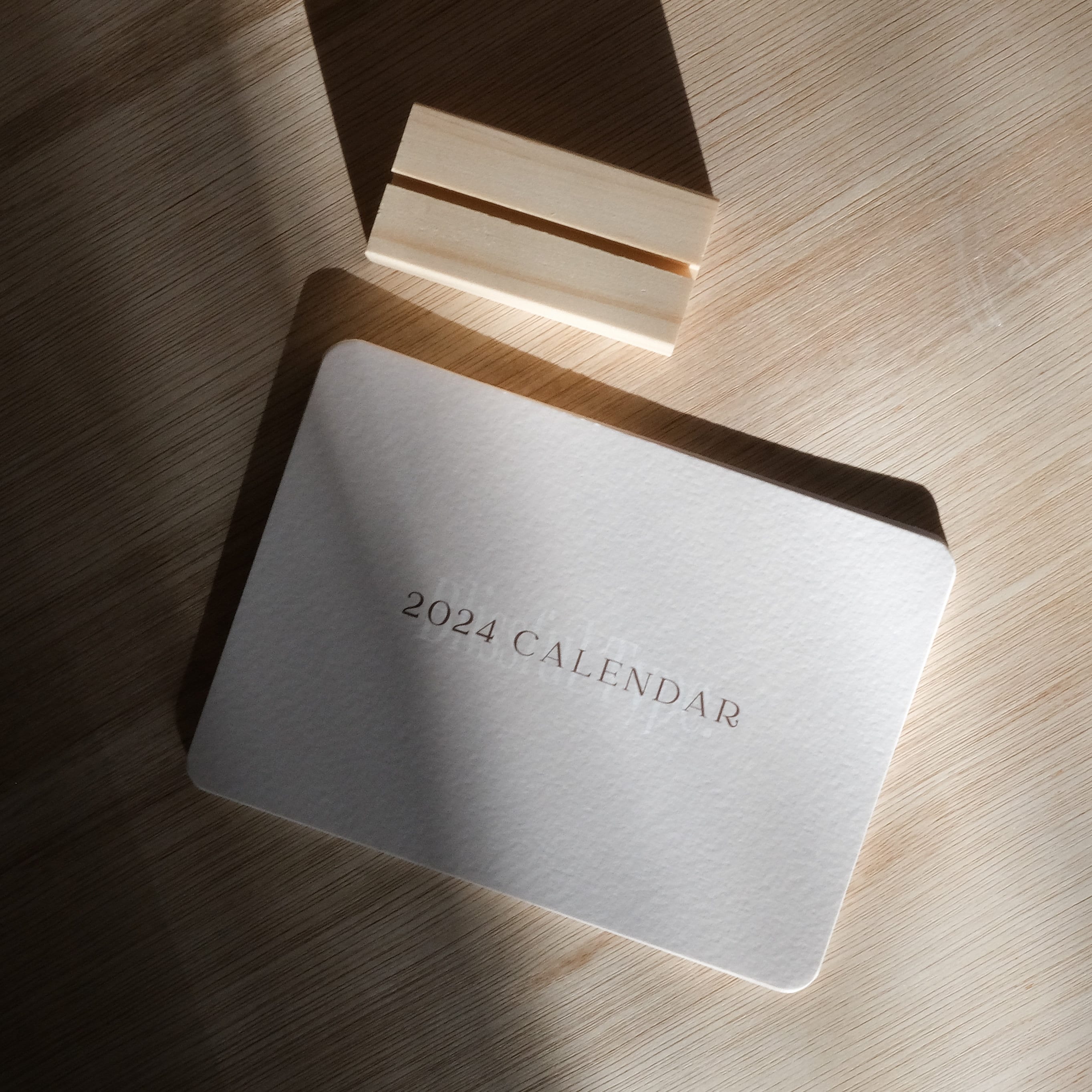 Desk Calendar Motivational Minimalist 2024 Planner, Inspirational ...