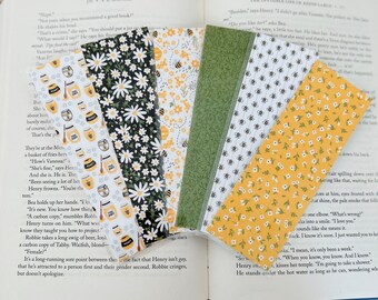 Bee Book Puns Printable Bookmarks Honeycomb and Bee - Etsy