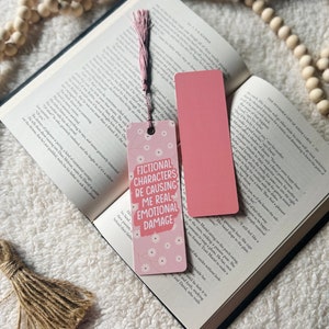 Fictional Characters Bookmark | Bookish Quote Bookmarks | Book Lovers ...