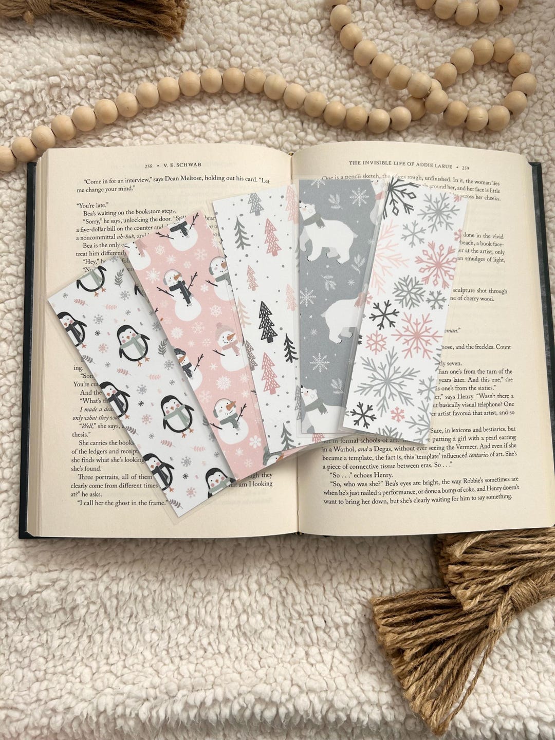 Winter Wonderlandcollection | Snow Bookmarks | Winter Bookmarks ...