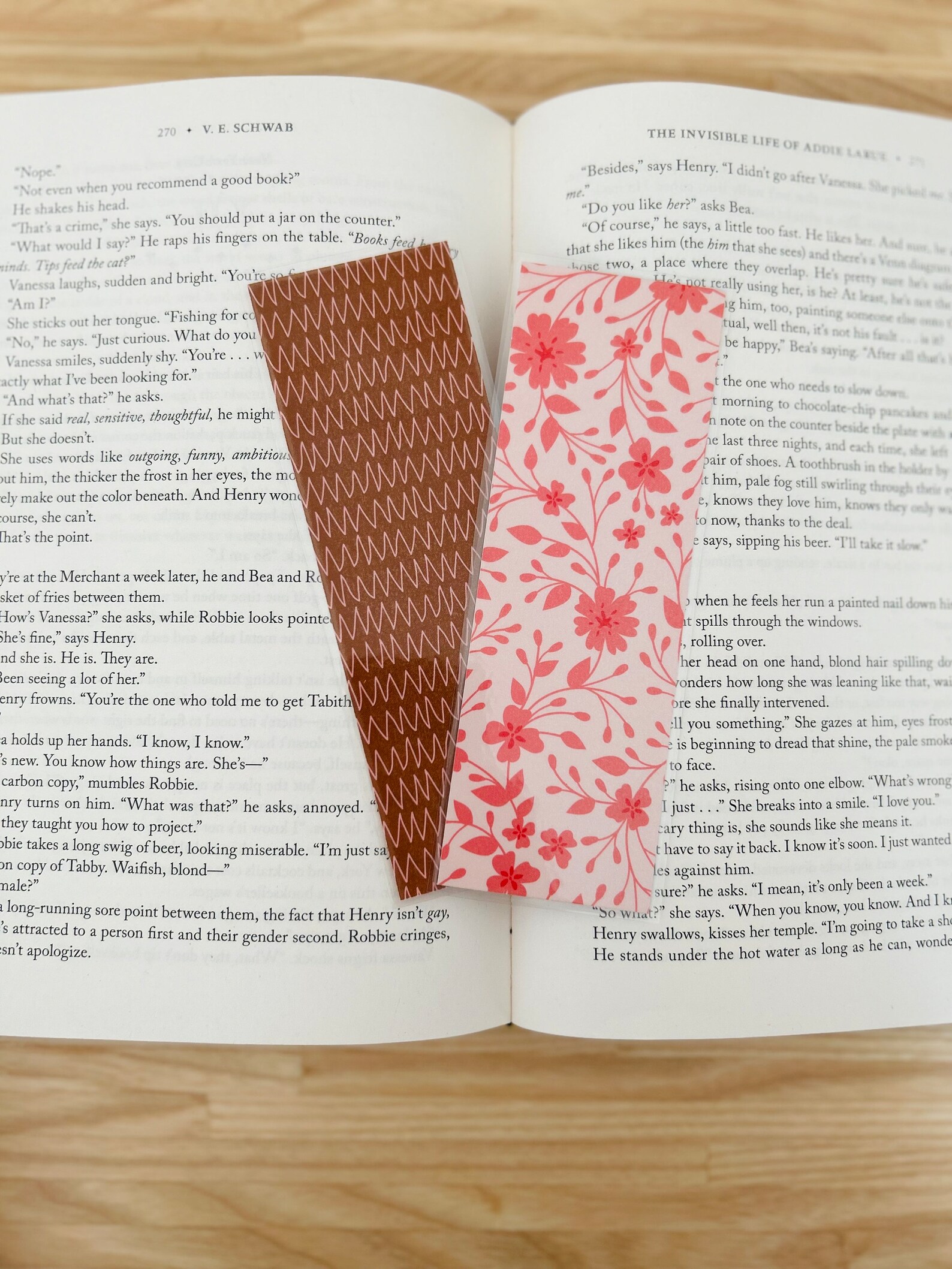 A Pink Spring Bookmarks Floral Bookmarks Pink Bookmarks Butterfly ...