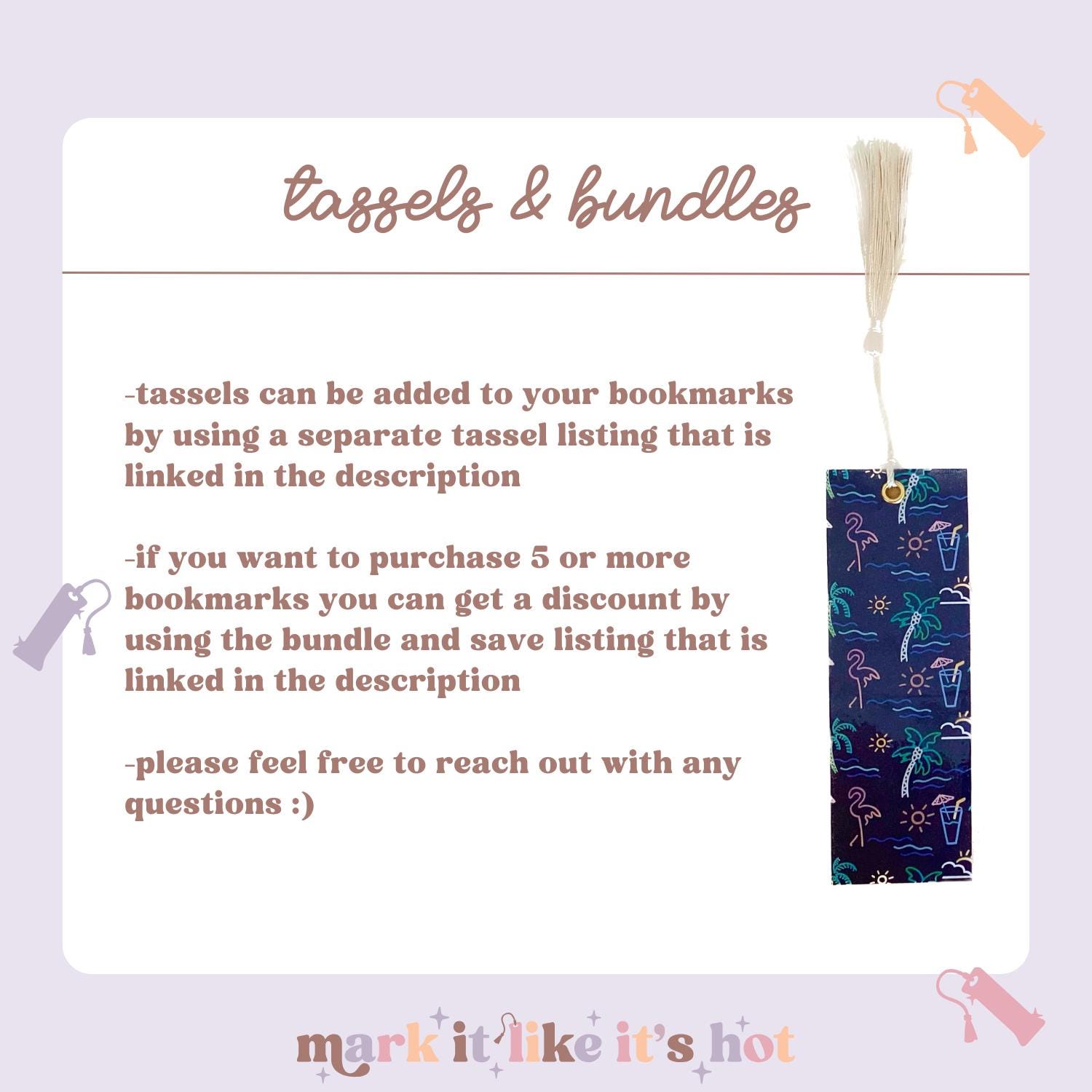 Groovy Vibes Bookmarks | Smiley Face Bookmarks | Floral Bookmarks ...
