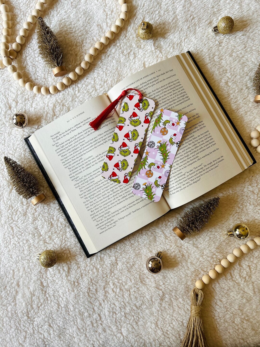Grinch Bookmark | Holiday Bookmarks | Christmas | Christmas Movies ...
