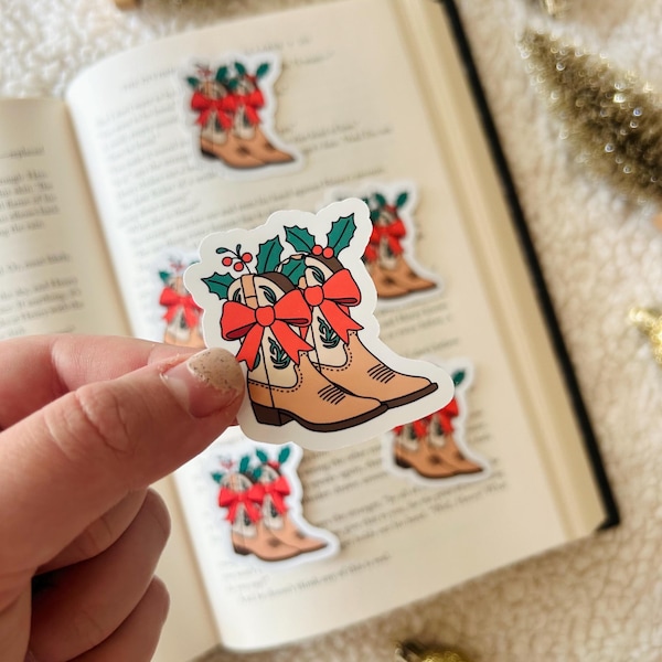 Cowboy Romance Book Vinyl Sticker - Etsy