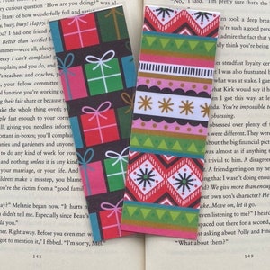 Christmas Bookmarks Ugly Christmas Sweater Christmas Village Country ...