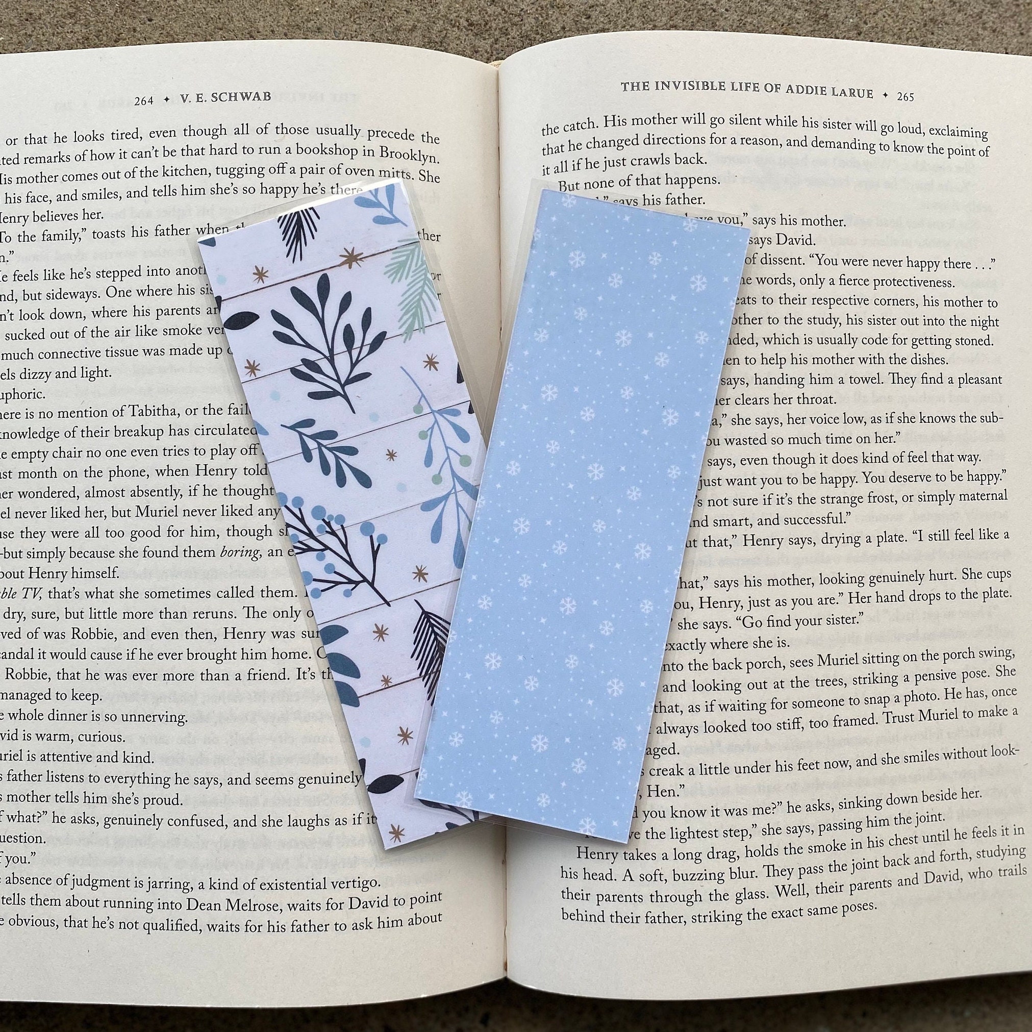 Winter Collection No. 2 | Snow Bookmarks | Winter Bookmarks ...