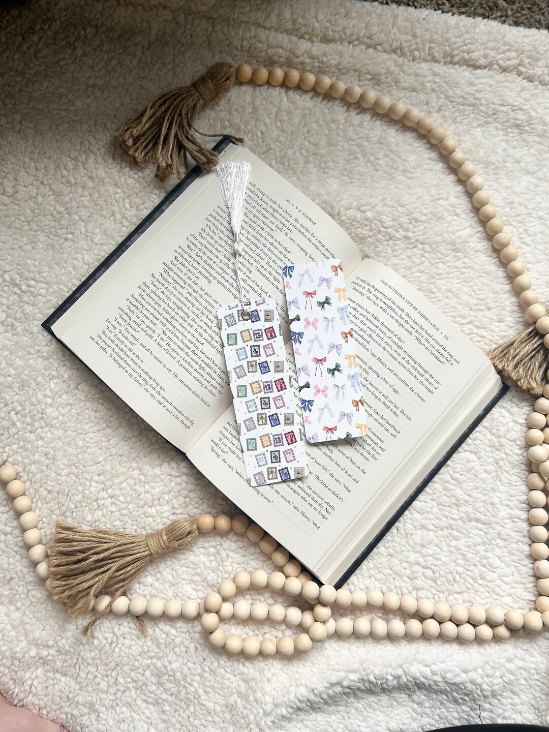 Eras Stamp Bookmark | Eras Bows | Booklovers Present | Double Sided ...
