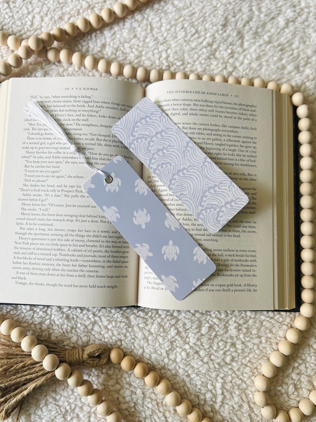 Sea Turtle Bookmark | Sea Turtles | Wave Pattern | Ocean Waves | Double ...