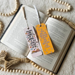Bookish Collection No. 1 | Bookish Quote Bookmarks | Book Lovers ...