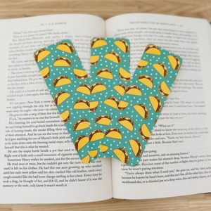 Taco Bookmark Taco Tuesday Double-sided Bookmark - Etsy