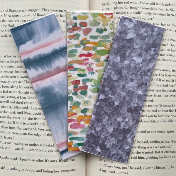 Laminated Bookmark - Etsy