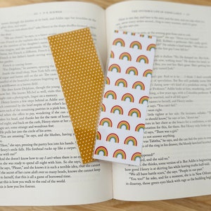 Rainbow Bookmarks | Sunshine Bookmarks | Laminated & Double-sided ...