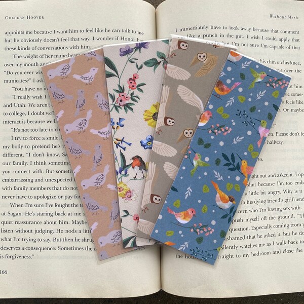 Bird Bookmark - Etsy
