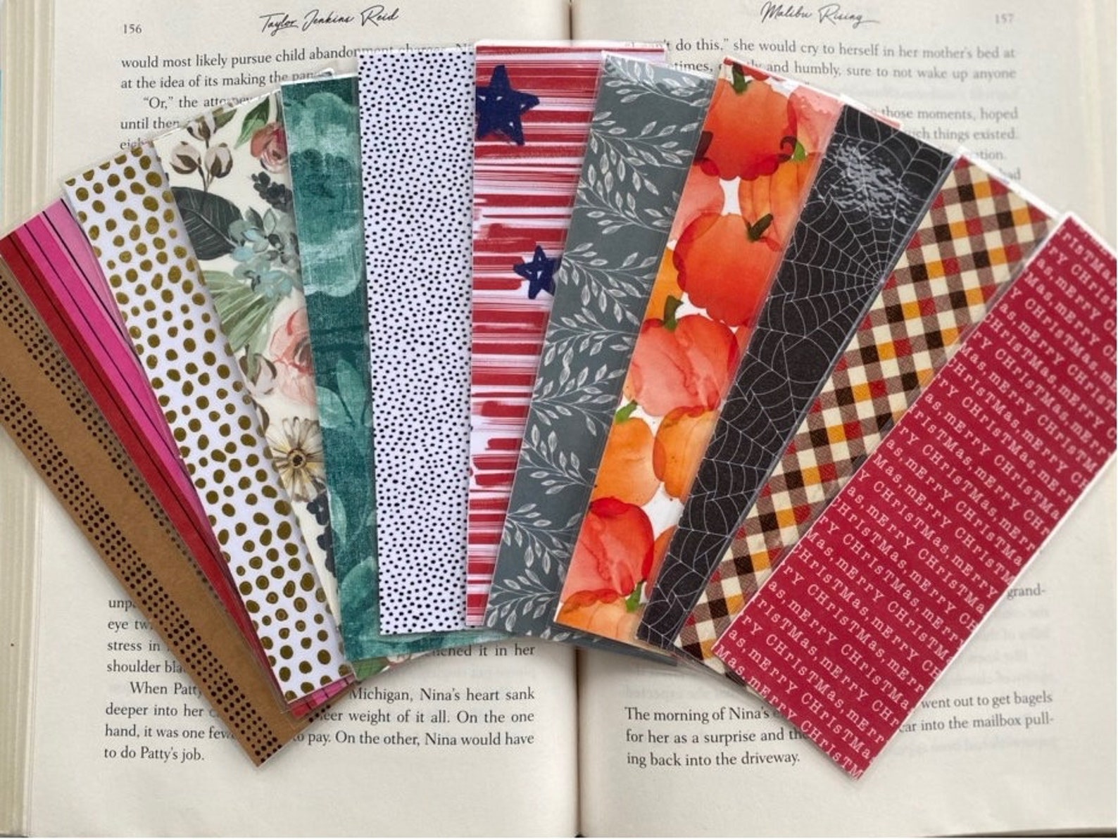A Year in Bookmarks | A Bookmark for Every Month | Booklovers Present ...