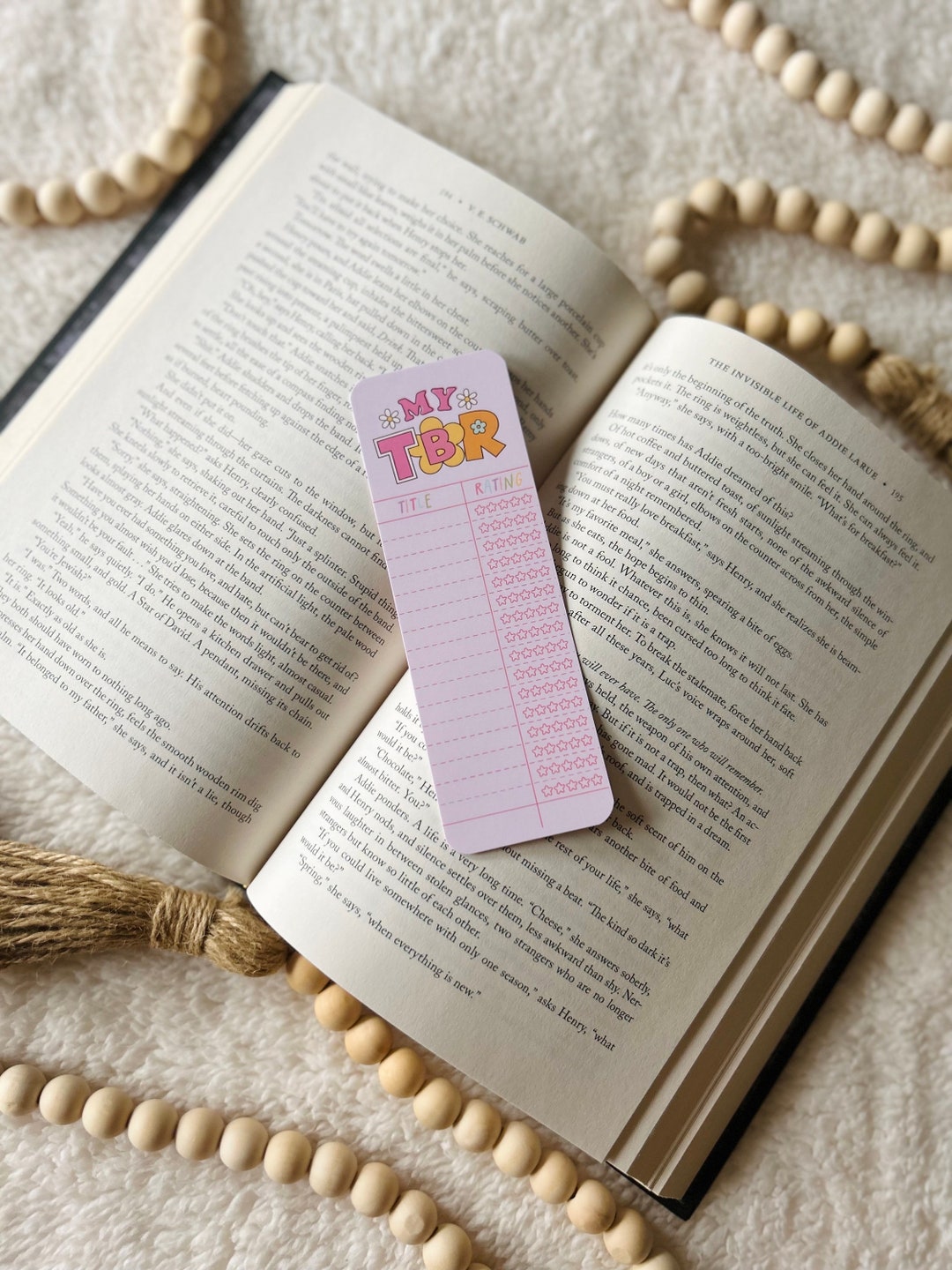 Tbr Bookmark | Bookish Bookmarks | Book Lovers | Double-sided | Bookmark - Etsy