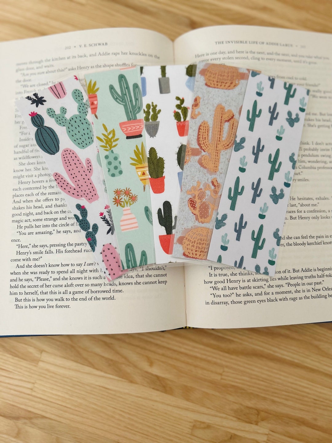 Cactus Bookmarks | Plant Bookmarks | Llama Bookmarks | Floral Bookmarks ...