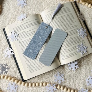 Winter Outline Bookmark | Winter Cabin | Winter Vibes | Snowy Bookmark ...