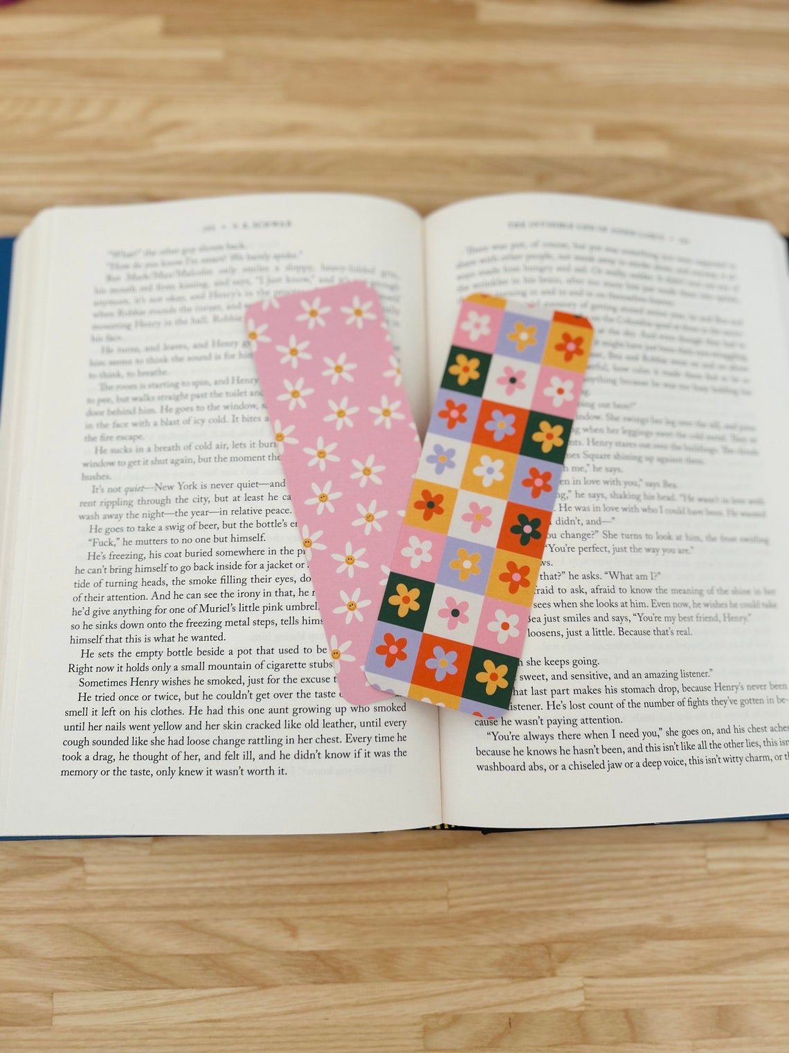 Groovy Vibes Bookmarks | Smiley Face Bookmarks | Floral Bookmarks ...