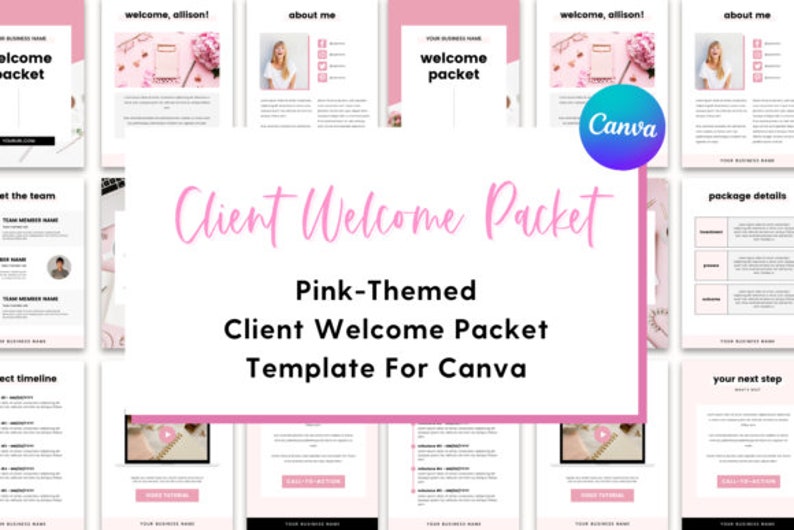 Client Welcome Packet, Client Onboarding Templates, Virtual Assistant ...