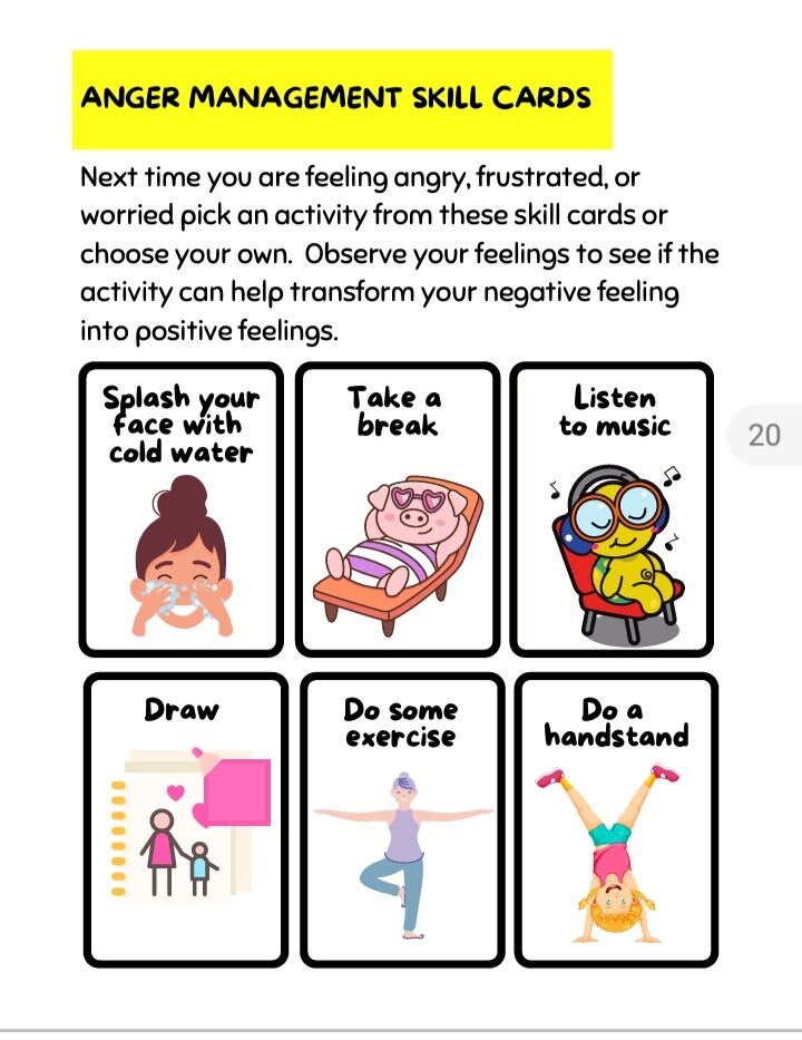 Feelings/emotions Emoji Check in Printable Worksheets for - Etsy